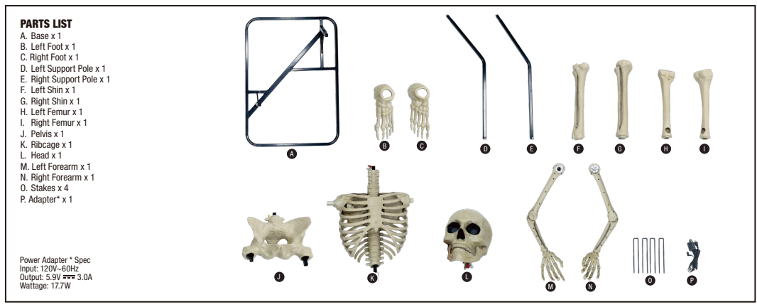 6.5 ft. Animated App Controlled Ultra Skelly – Seasonal Visions ...
